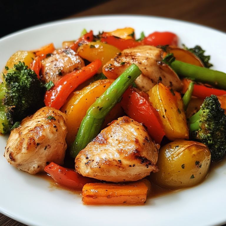 Sautéed Chicken and Vegetables Recipe